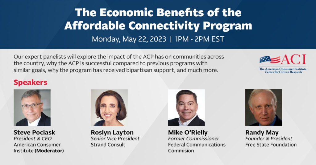 The Economic Benefits of the Affordable Connectivity Program - The ...